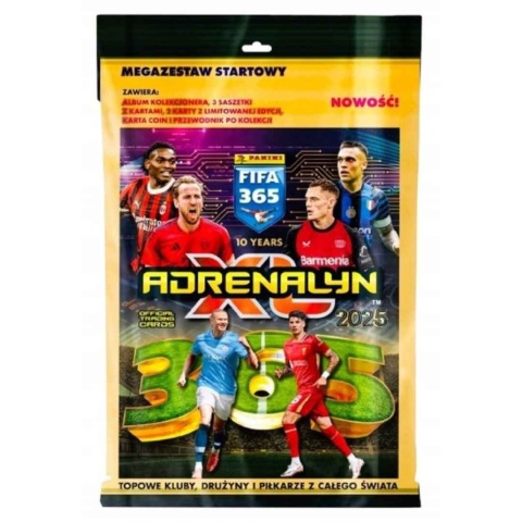 Blister Premium GOLD Panini FIFA 365 Adrenalyn XL 2025